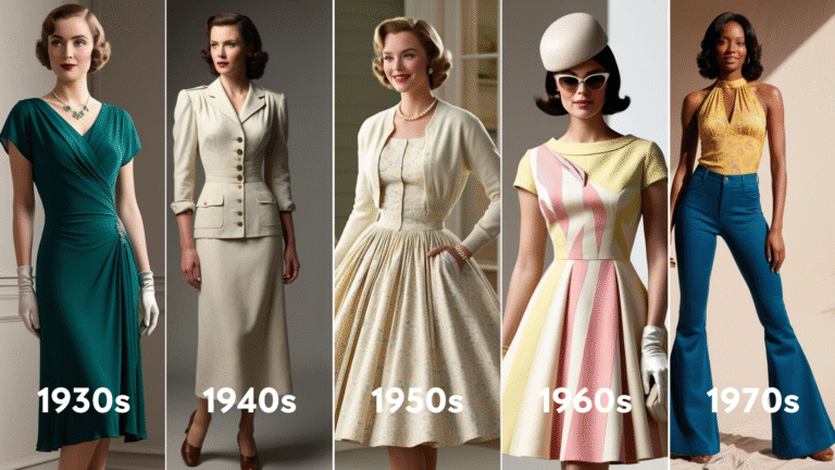 The Evolution of Global Fashion Trends Through the Decades - Vendors ...